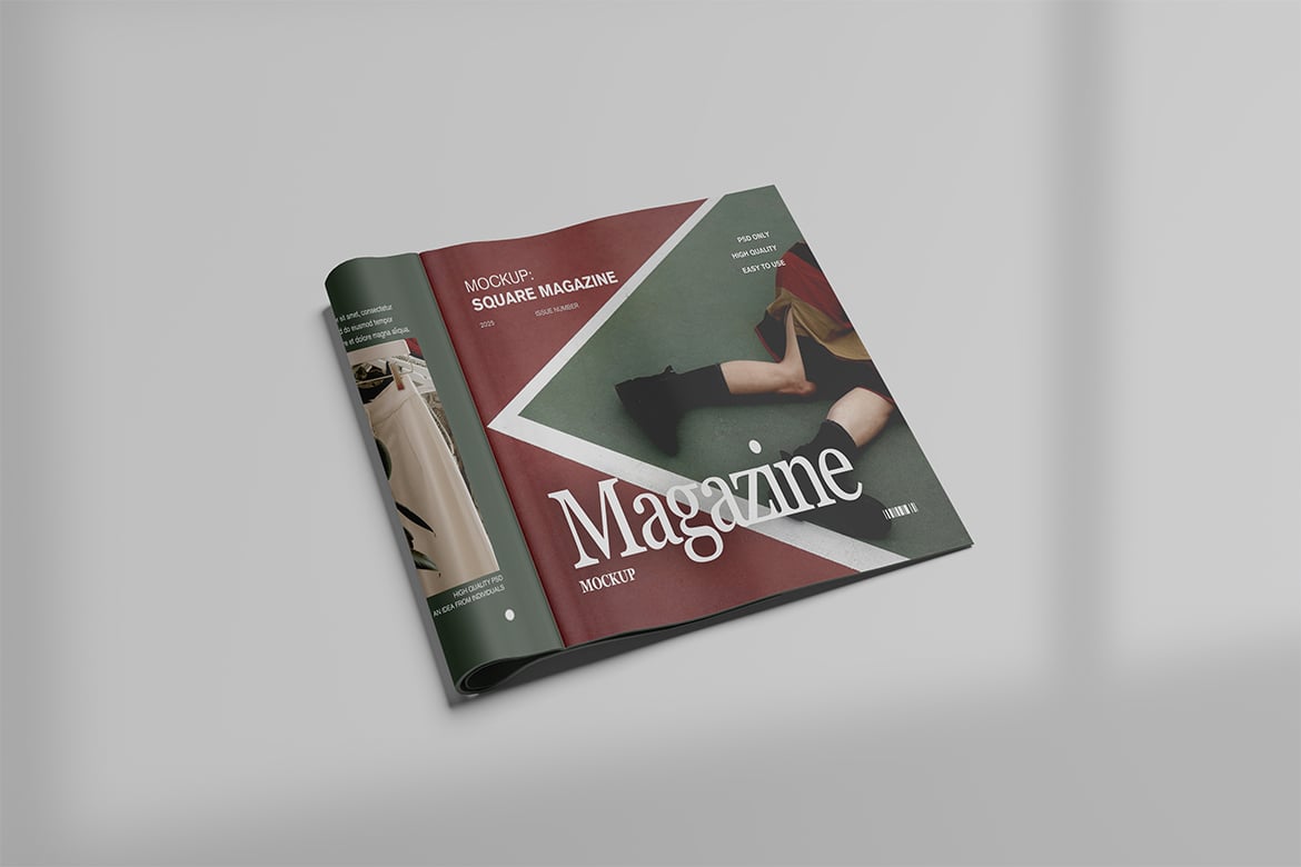 Modern Square Magazine Design – EA Inc.